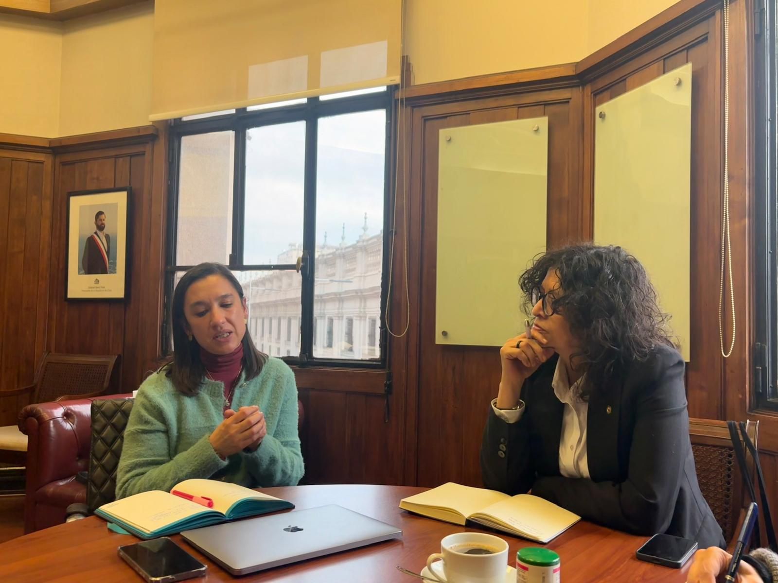 Último día de la visita oficial de la directora de la SDHPR en Chile ...